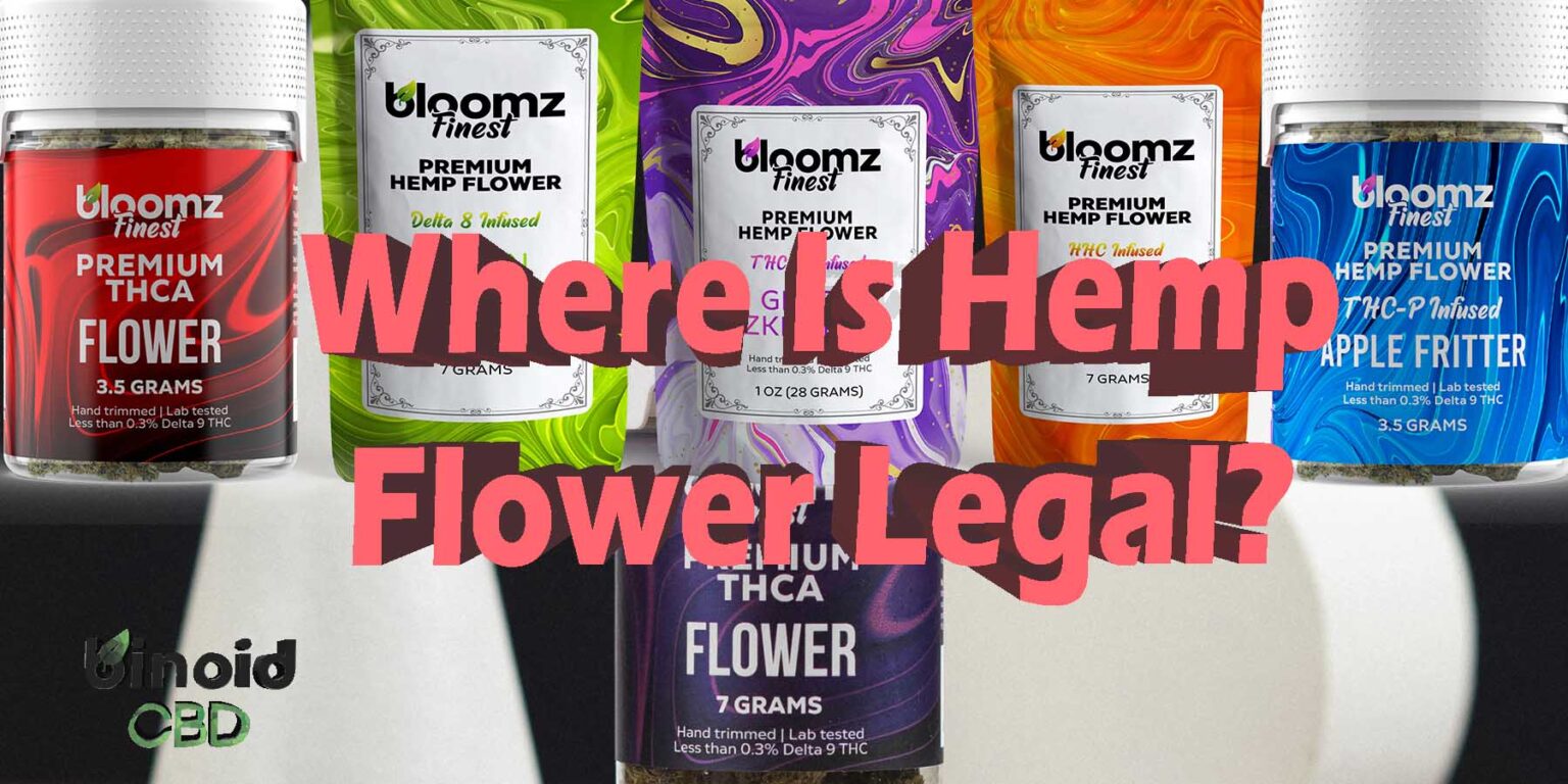 Hemp Flower: Where Is It Legal? State By State List