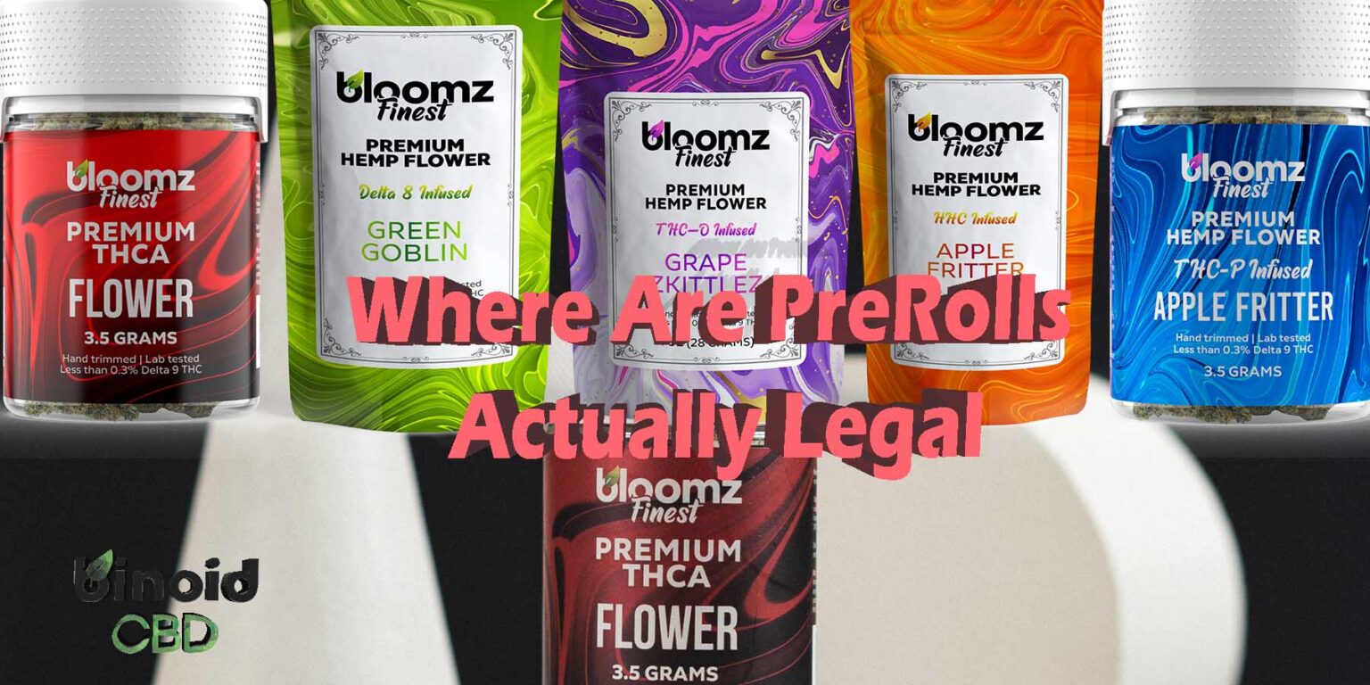 THCA Pre-Rolls: Where is it Legal? State by State List