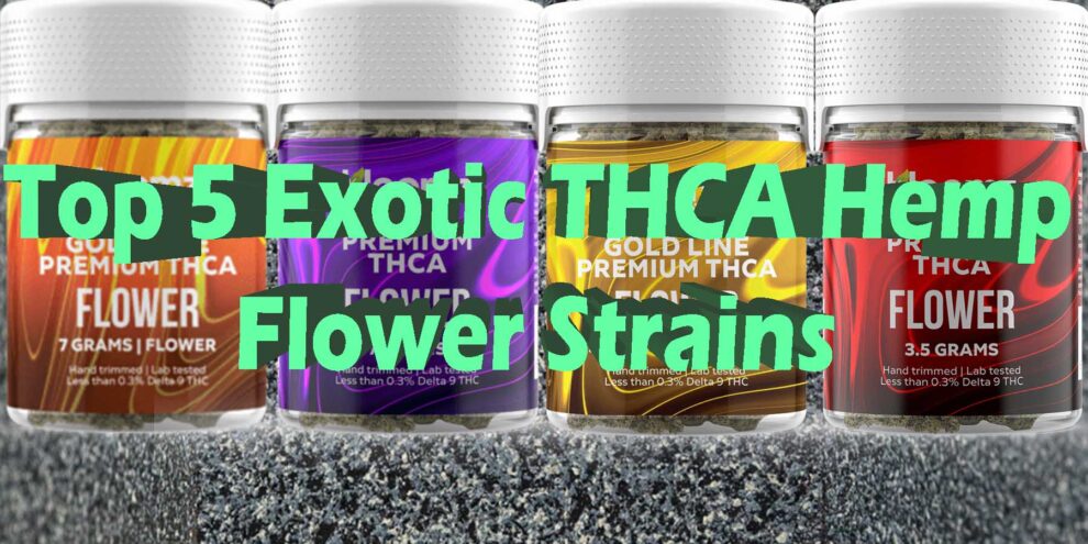 Top 5 Exotic THCA Flower Strains