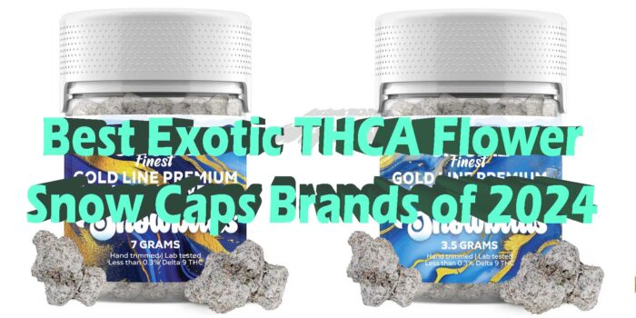 Exotic THCA Snow Caps 2024 - Bloomz Hemp