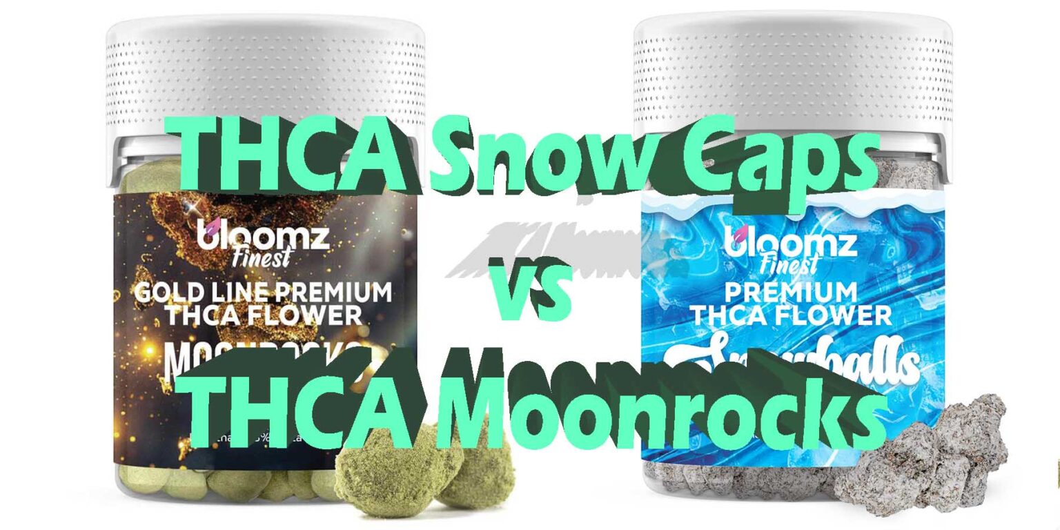 THCA Snow Caps vs THCA Moonrocks: Which Is Better?