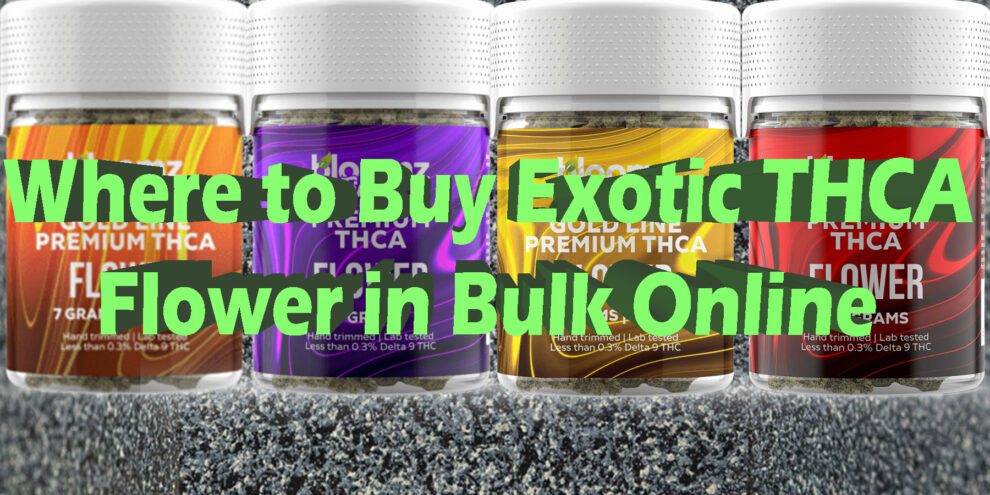 Wholesale Exotic THCA Flower In Bulk