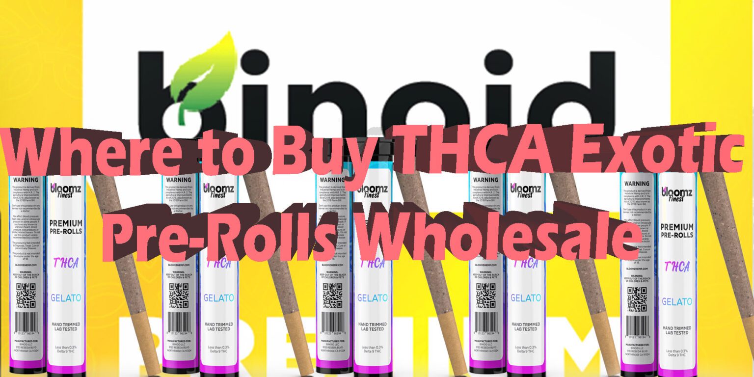 Wholesale THCA Pre-Rolls | Exotic THCA Pre-Rolls