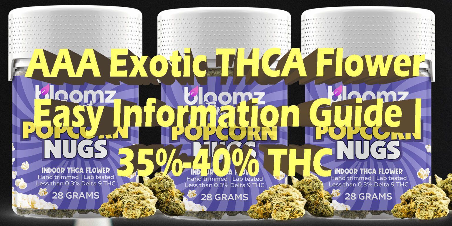 Exotic THCA Flower Pounds | 35%-40% THC
